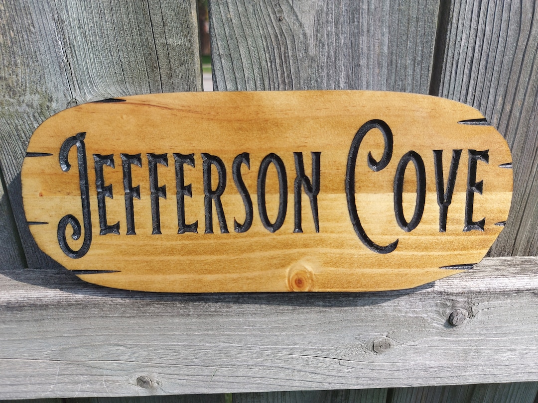 Custom Outdoor Wooden Sign Engraved Housewarming Gift Anniversary Gift ...