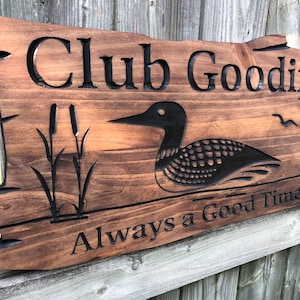 Custom Outdoor Cottage Sign | Wooden Anniversary Gift | Personalized ...