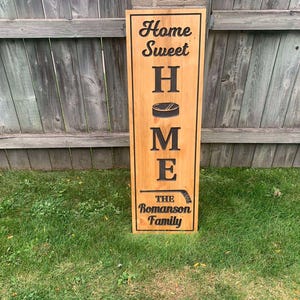 Personalized Family Welcome Sign, Custom Wood Sign, Welcome Sign ...