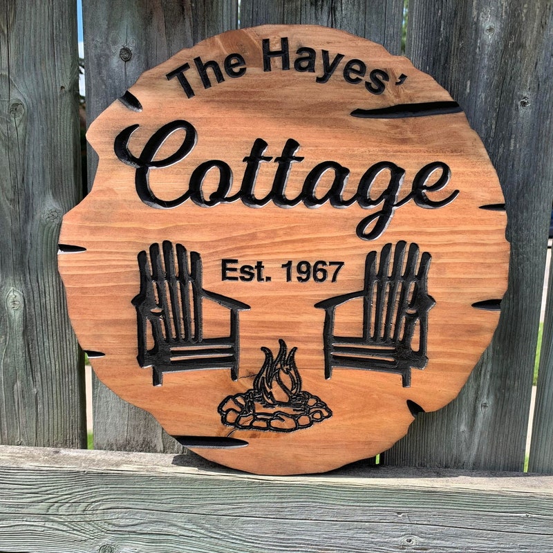 Campfire Sign - Etsy