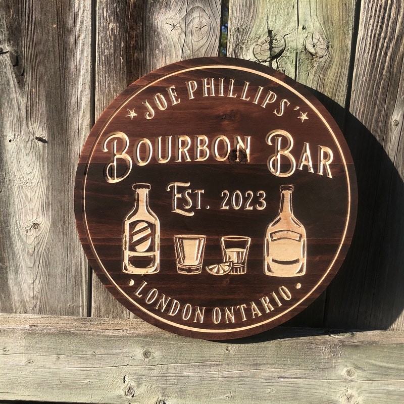 Custom Bar Sign - Etsy