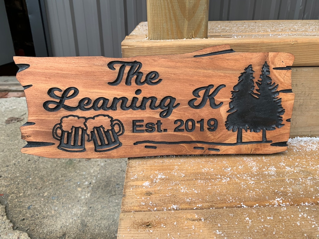 Outdoor Cottage Sign | Custom Cottage Sign | Wood Cottage Sign ...