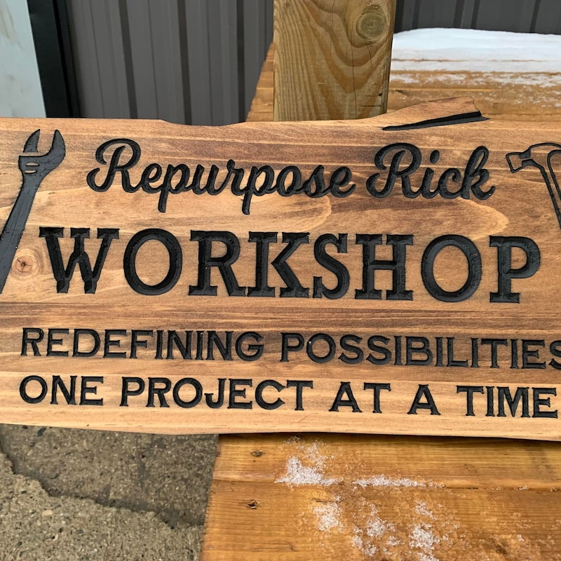 Workshop Sign - Etsy