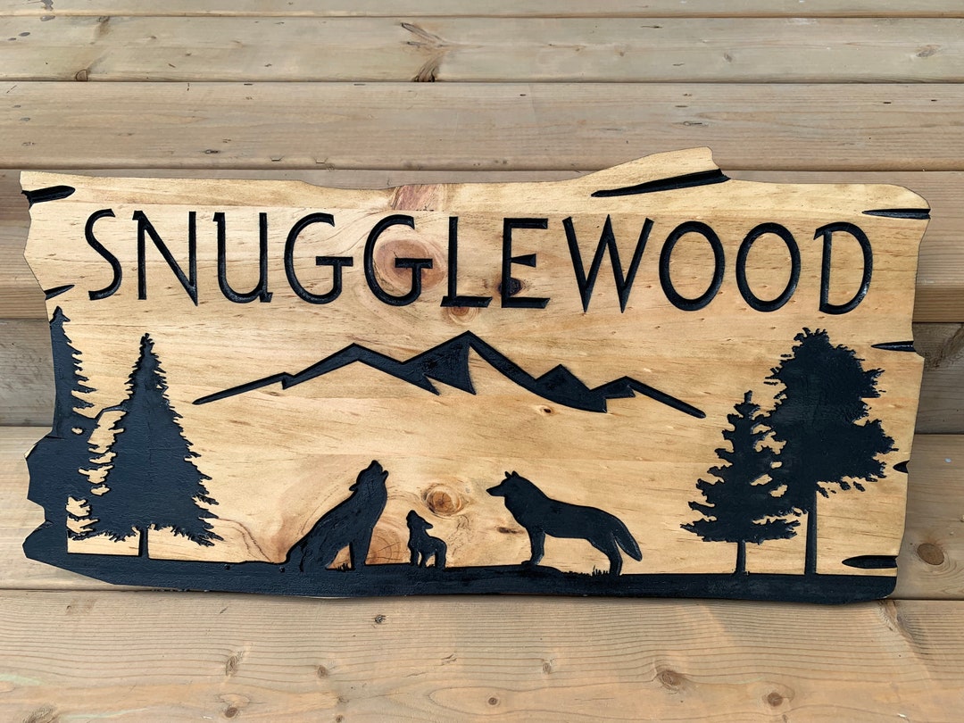 Outdoor Cottage Sign | Custom Cottage Sign | Wood Cottage Sign ...