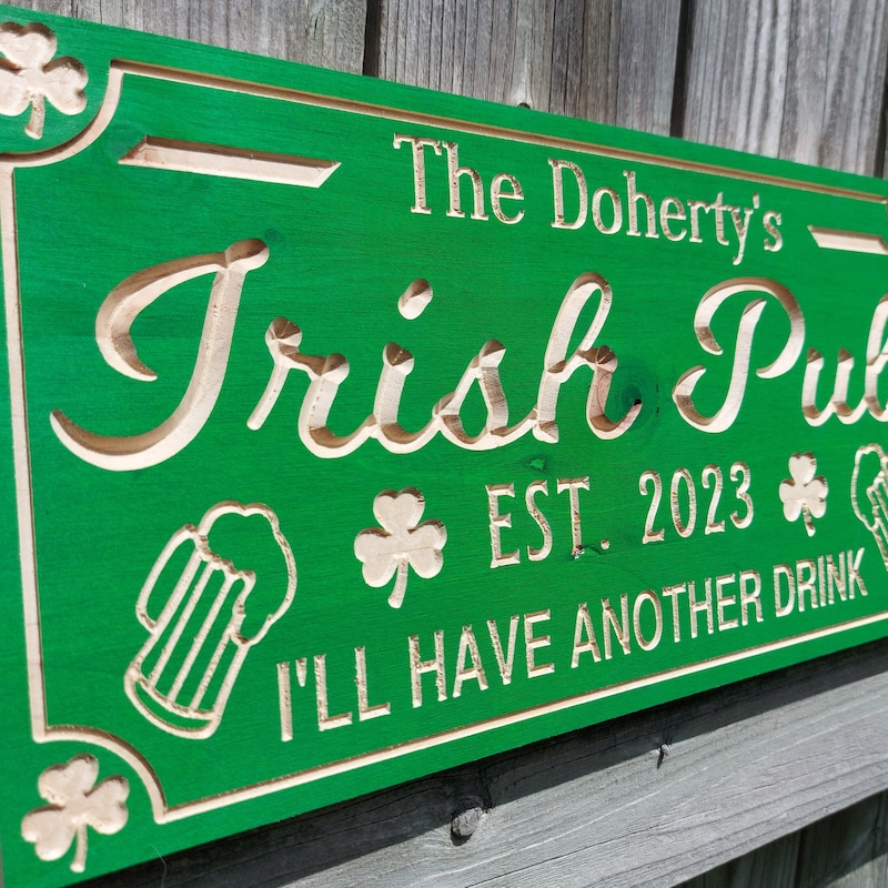 Irish Pub Sign - Etsy