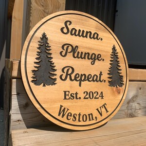 Custom Cottage Sign | Personalized Wood Sign | Wooden Lakehouse Sign ...