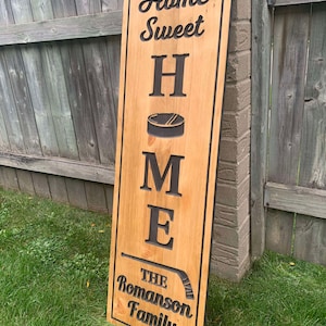 Personalized Family Welcome Sign, Custom Wood Sign, Welcome Sign ...