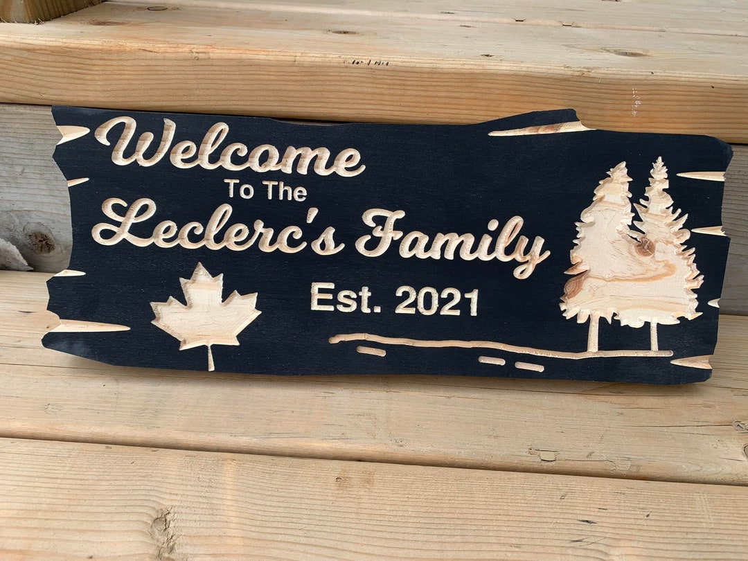 Cottage Sign | Custom Cottage Sign | Wood Cottage Sign | Anniversary ...