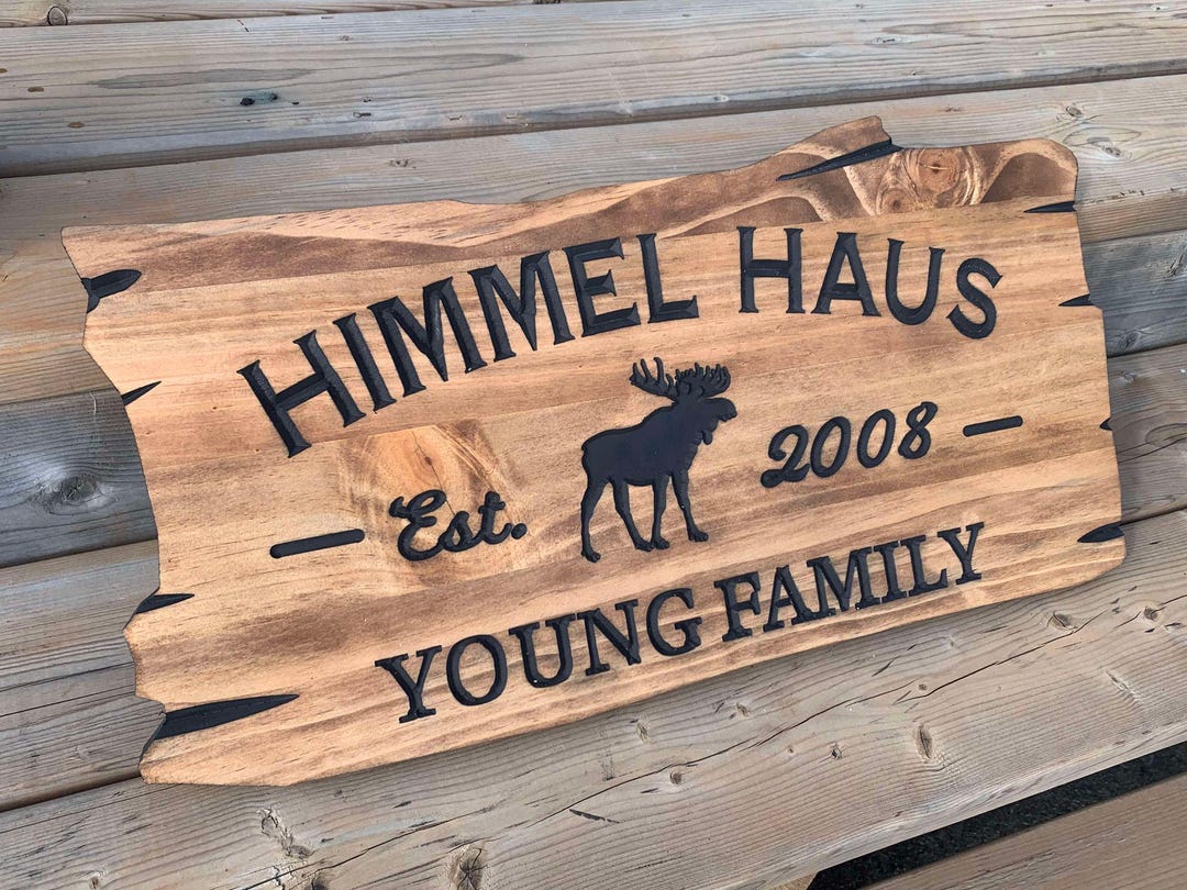 Cottage Sign Custom Cottage Sign Wood Cottage Sign Anniversary Gift ...