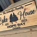 Custom Rustic Cottage Sign | Custom Engraved Lakehouse Sign | Outdoor ...