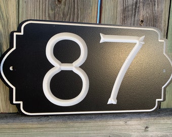 Address Pvc Sign - Etsy