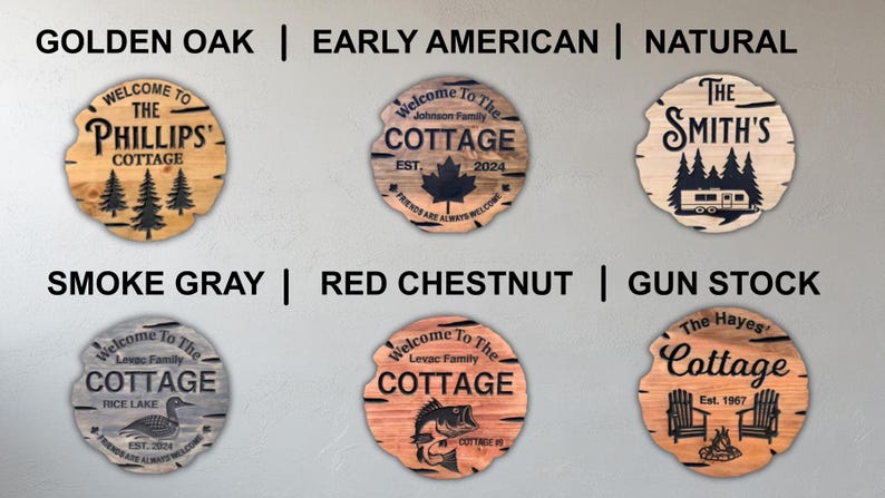 Custom Wood Signs – Personalized Rustic Name Plaque, Family Name Sign ...