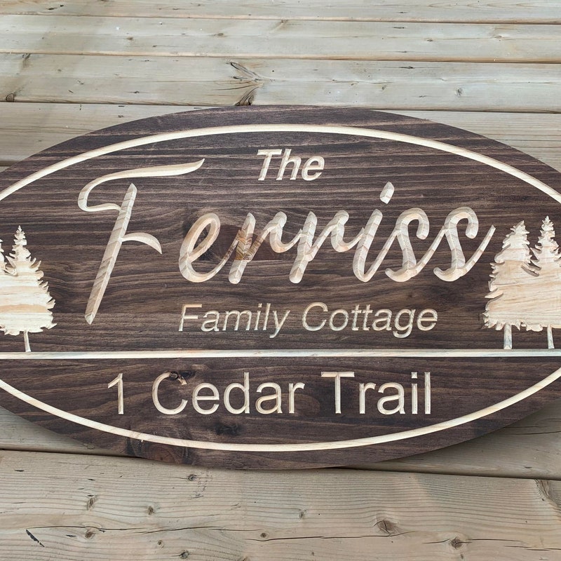 Cabin Driveway Signs - Etsy