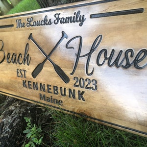 Custom Rustic Cottage Sign | Custom Engraved Lakehouse Sign | Outdoor ...