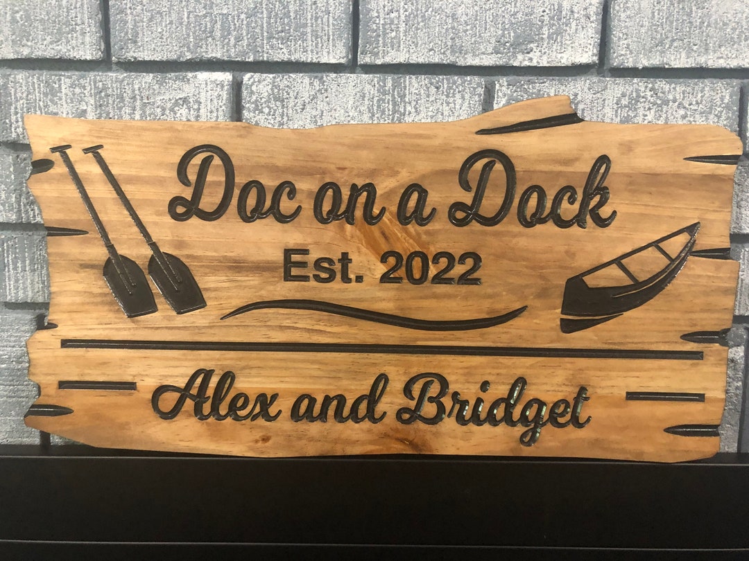 Funny Rustic Wood Doctor Sign – Custom Cabin or Office Wall Decor ...