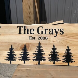 Cottage Sign | Custom Cottage Sign | Wood Cottage Sign | Anniversary ...