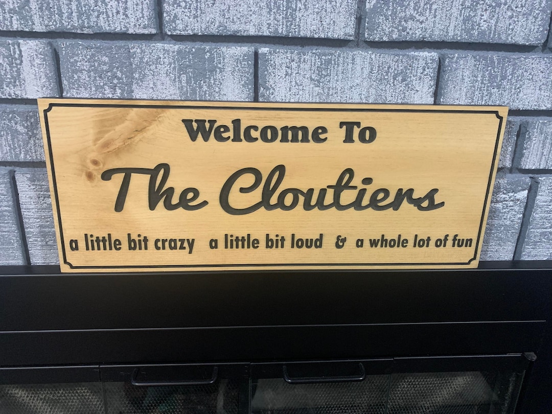 Personalized Family Welcome Sign, Custom Wood Sign, Welcome Sign ...