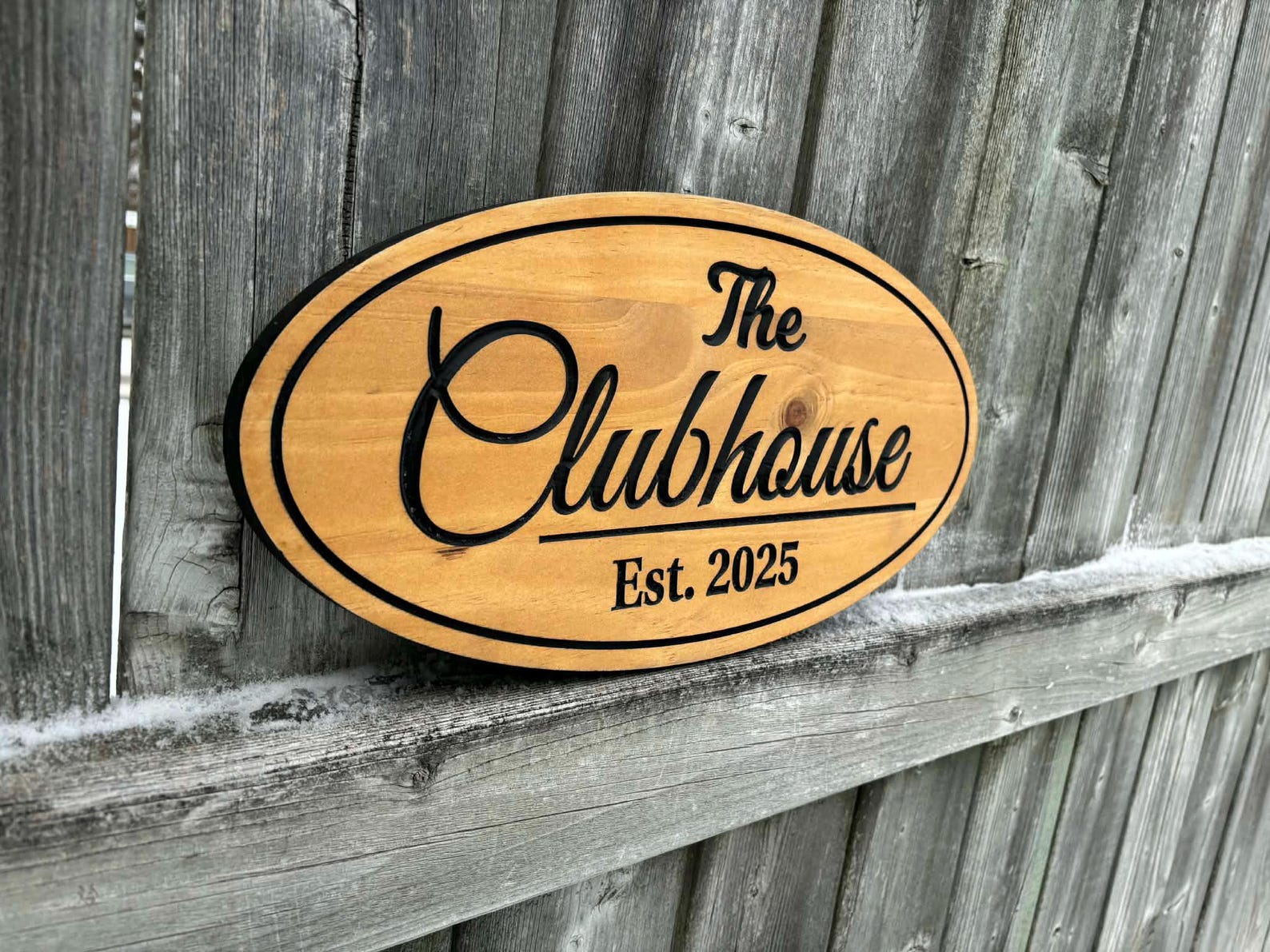 Custom Outdoor Wooden Sign Engraved Housewarming Gift Anniversary Gift ...