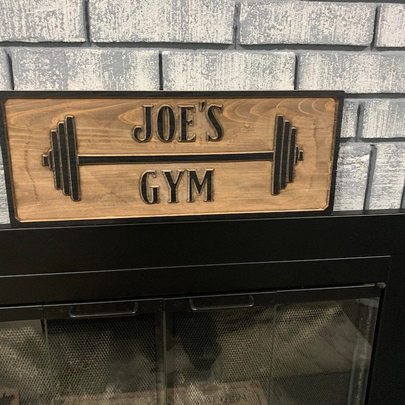 Custom Gym Sign - Etsy