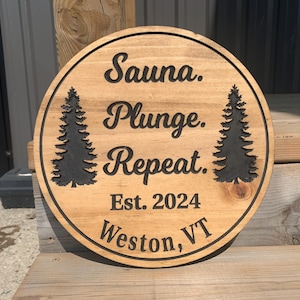 Custom Cottage Sign | Personalized Wood Sign | Wooden Lakehouse Sign ...