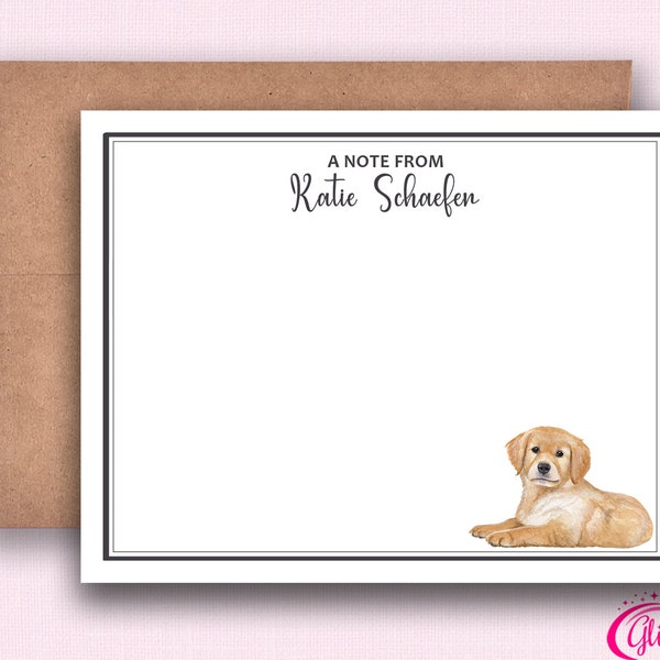 Puppy Note Cards - Etsy