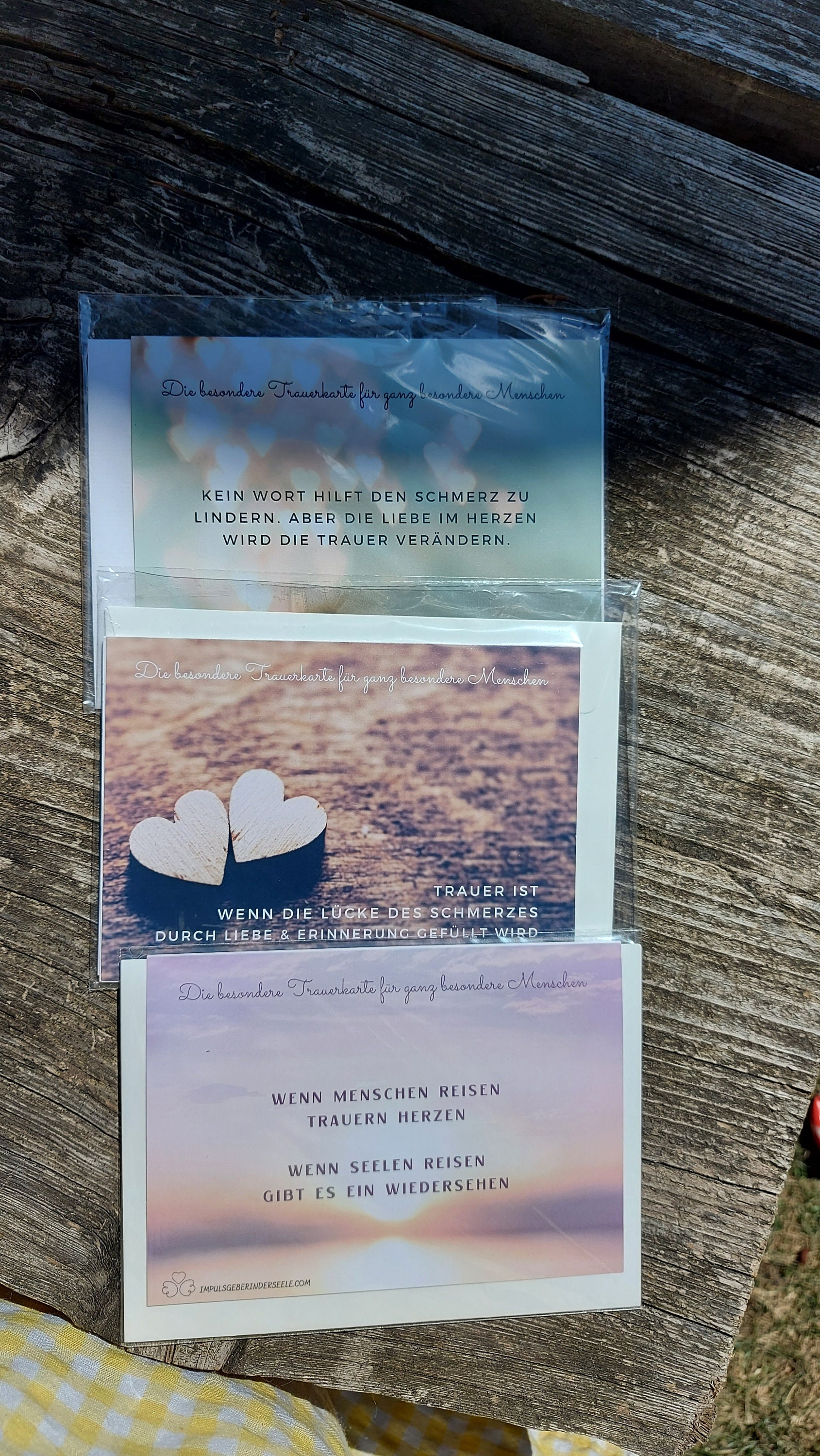 Sympathy Card Mourning Card Mourning Is... Including Impulse Card and ...