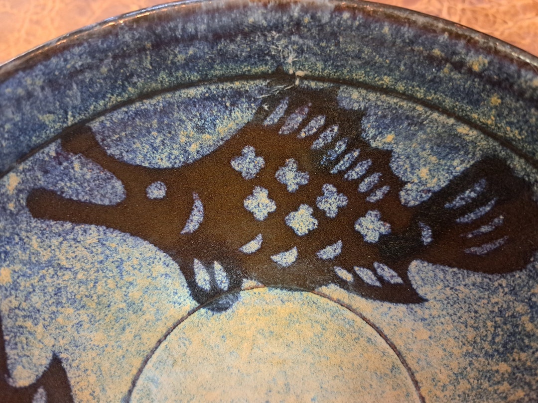 Vintage Chinese "fish" Bowl - Etsy