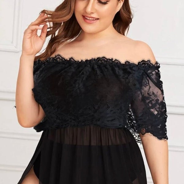 Shop Plus Size Lingerie - Etsy