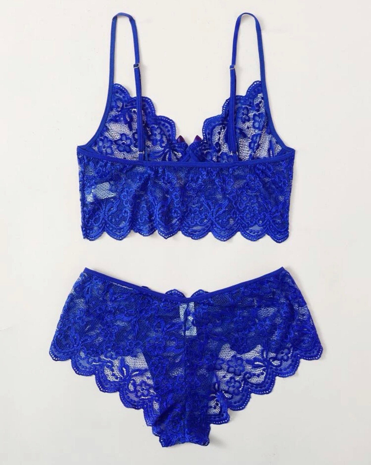 Womens Sexy Plus Size Floral Lace Lingerie Set Plus Size Etsy