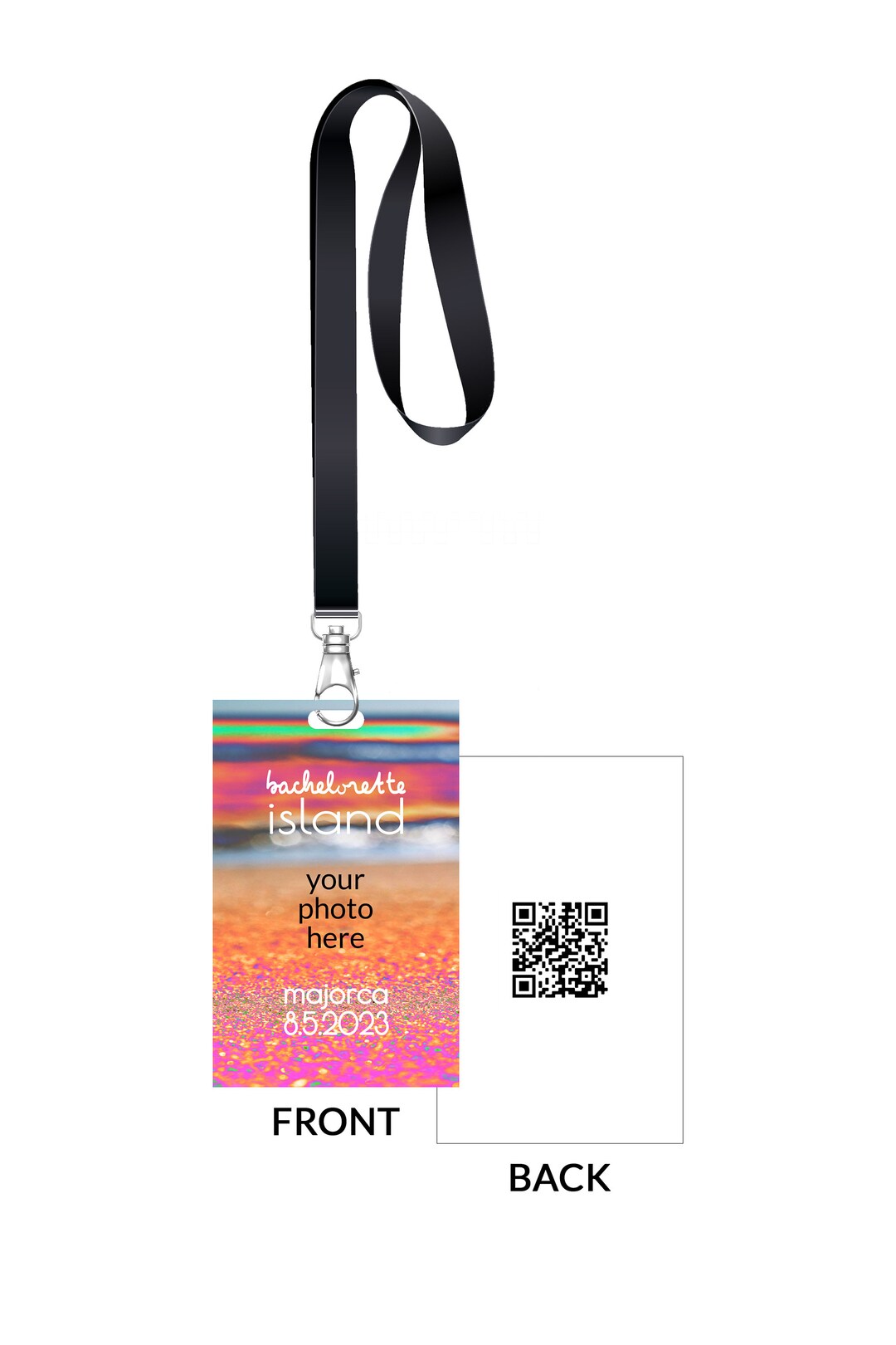 Cheeky Challenge VIP Pass & Lanyard - Etsy