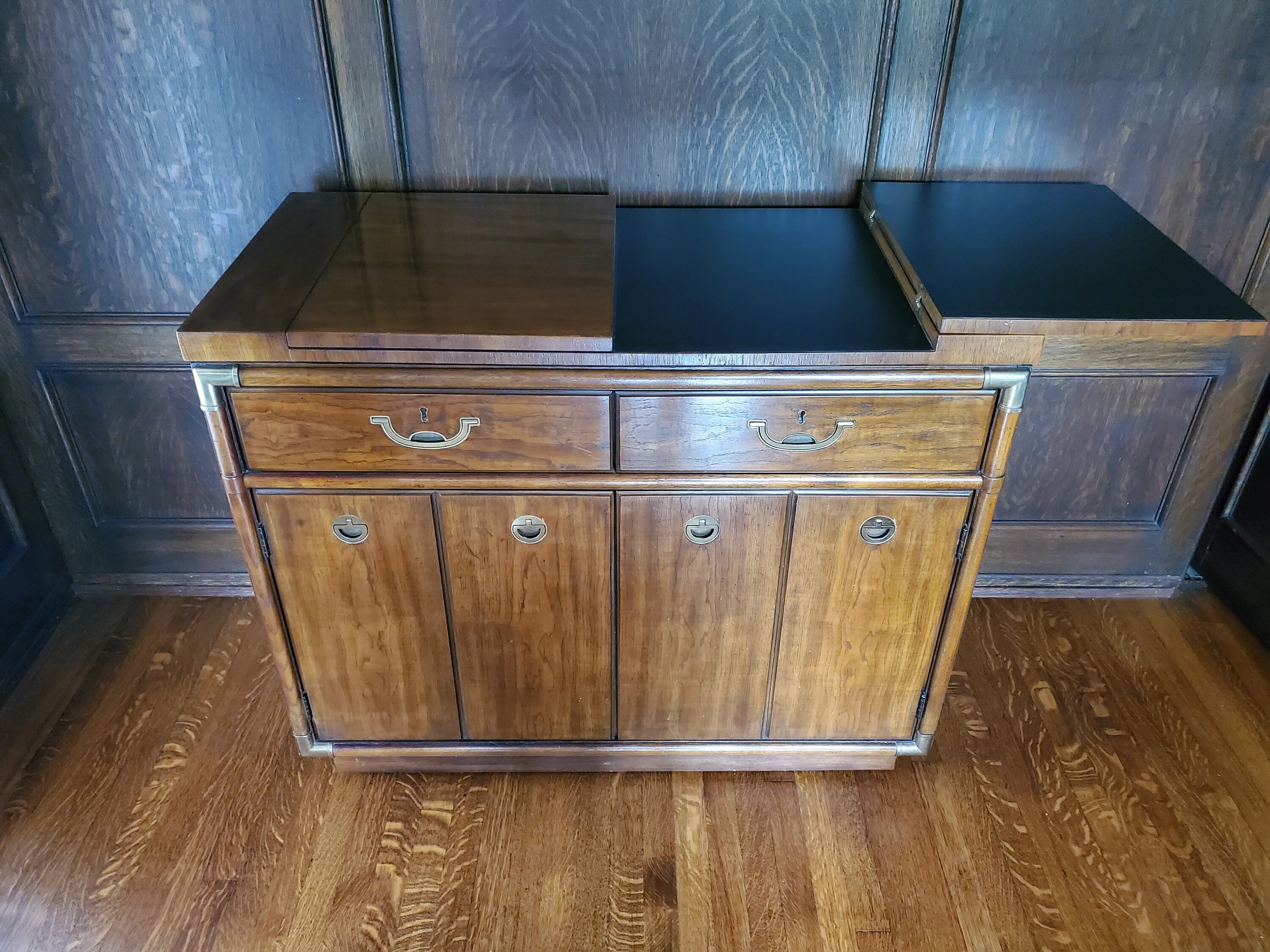 Drexel Campaign Flip Top Buffet - Etsy