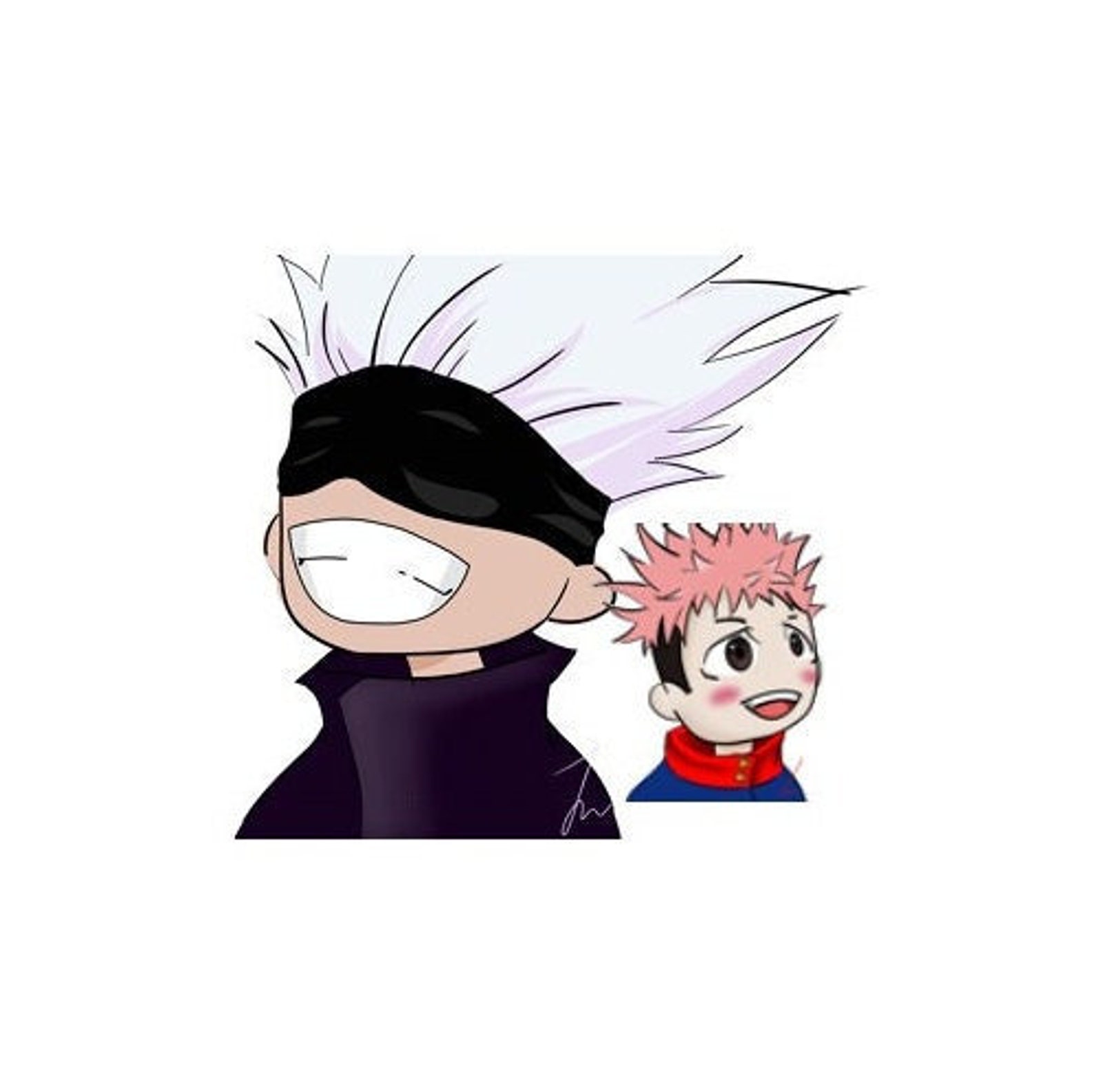 GOJO YUJI 2 Pack Twitch Emotes - Etsy