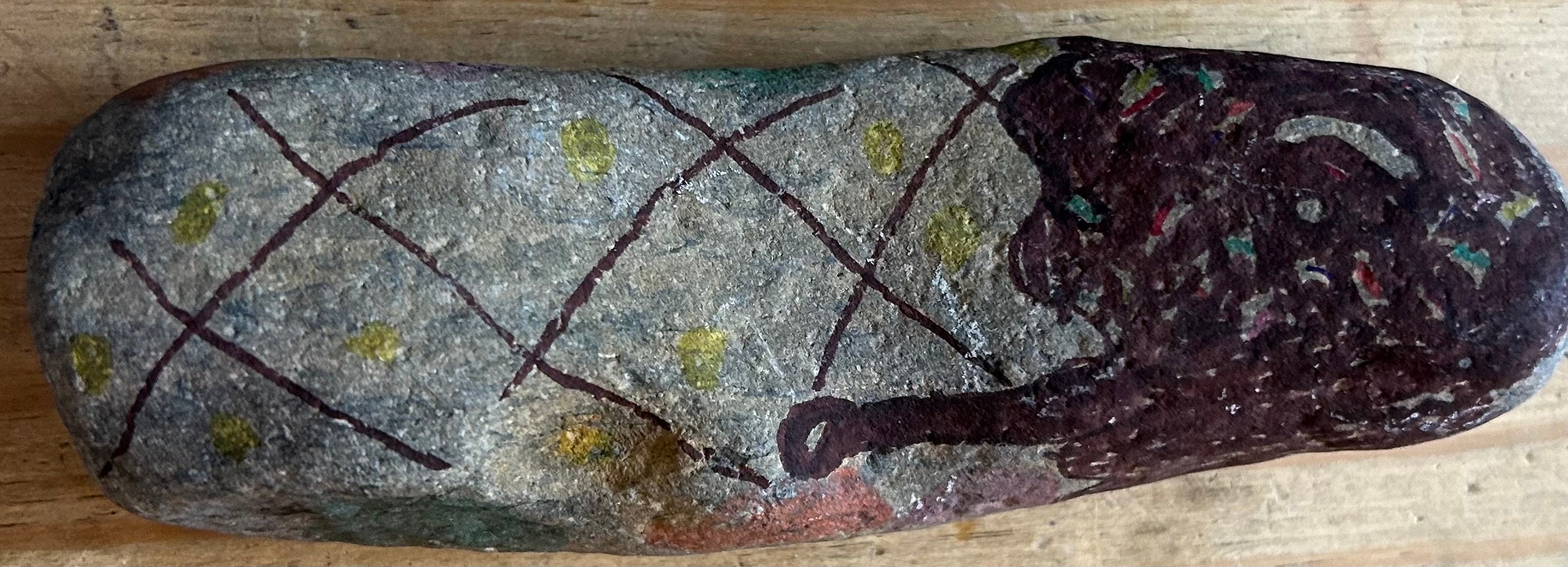 Banana Split Rock Art - Etsy