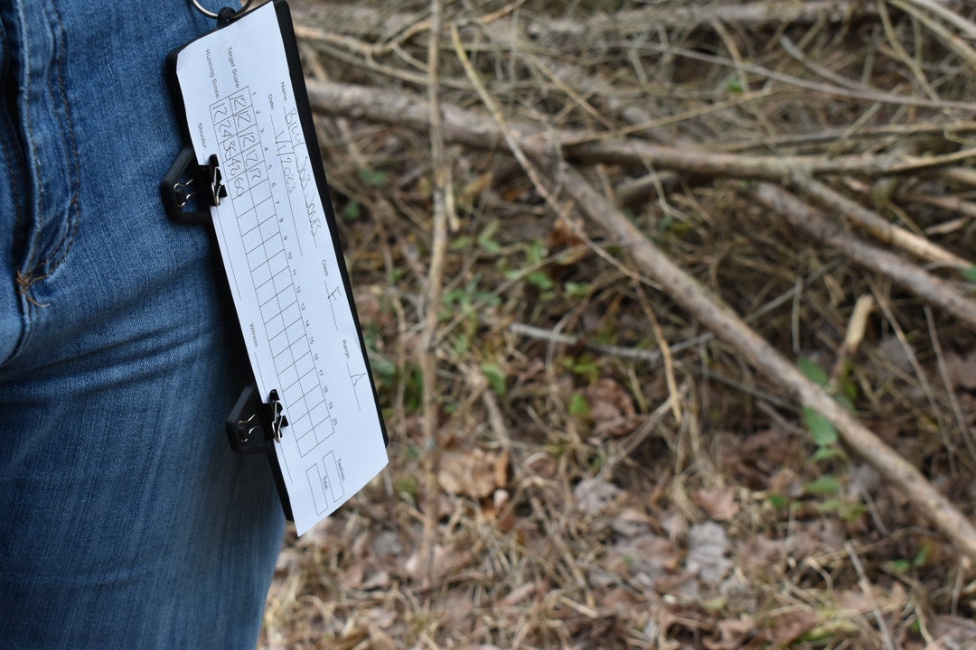 3D Archery Score Card Holder / Clipboard - Etsy