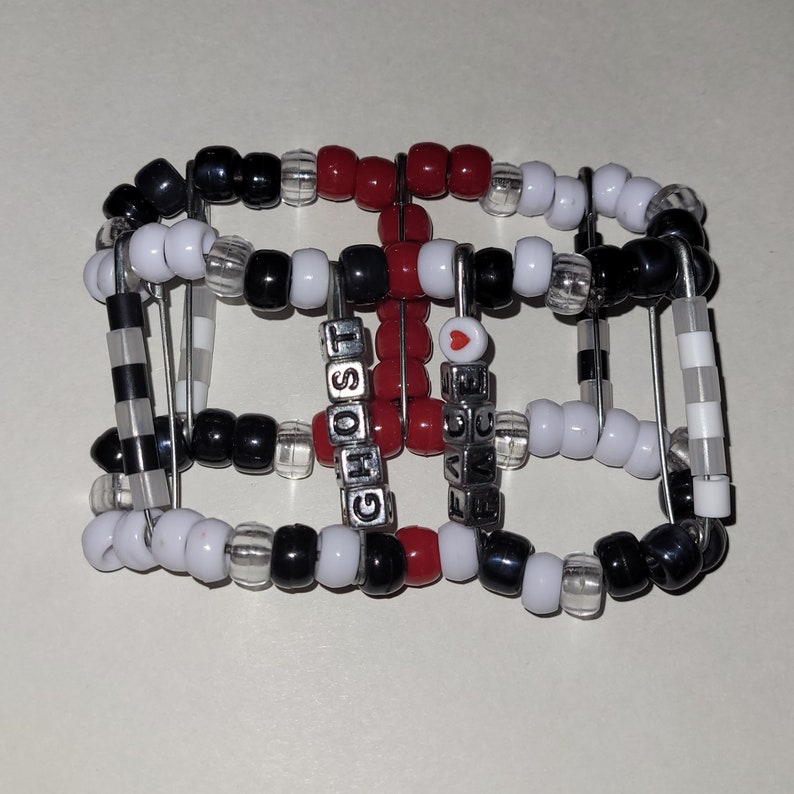 Ghostface Set • Scream Kandi Cuffs • Adjustable Dead by Daylight ...