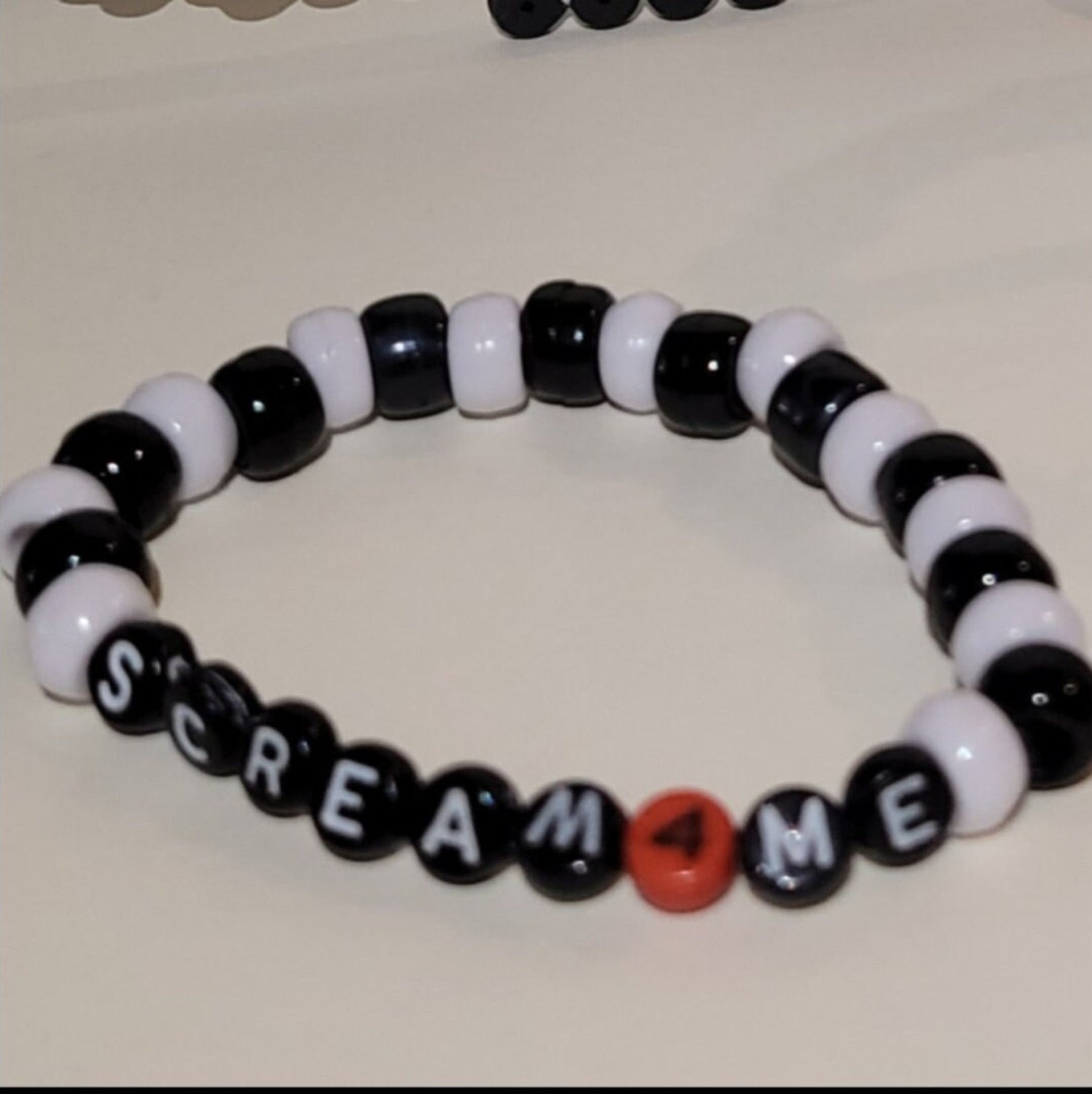 Ghostface Set • Scream Kandi Cuffs • Adjustable Dead by Daylight ...