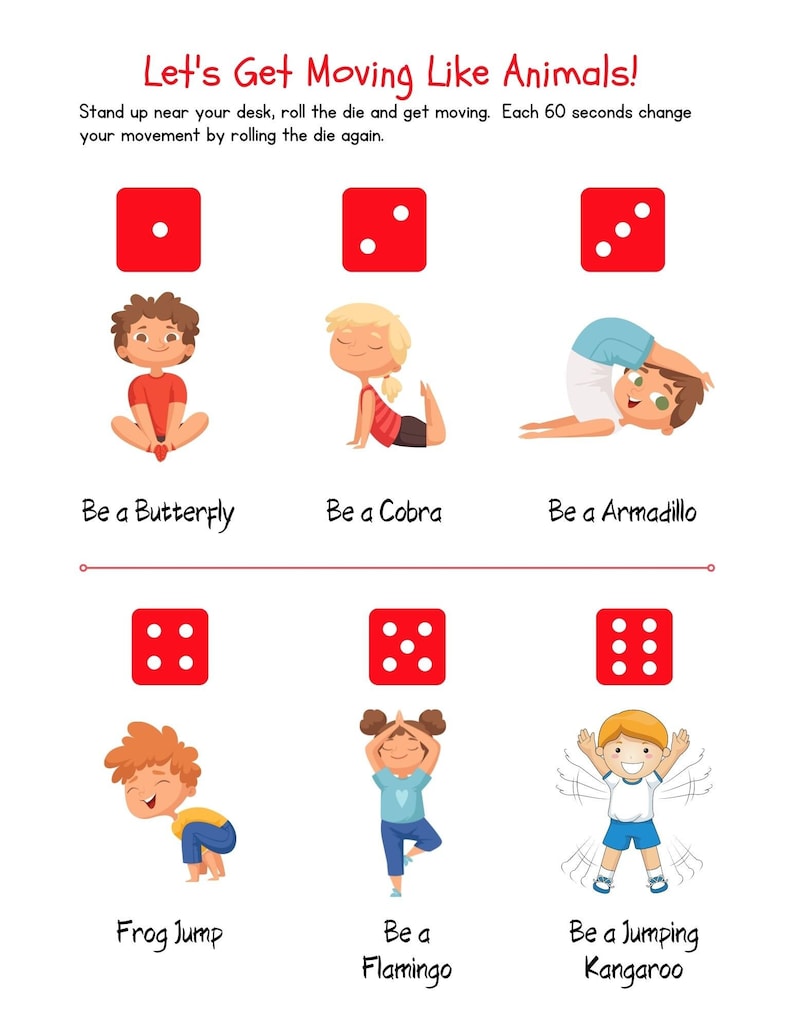 Gross Motor Move Like Animals Download Pediatric Therapy Early ...
