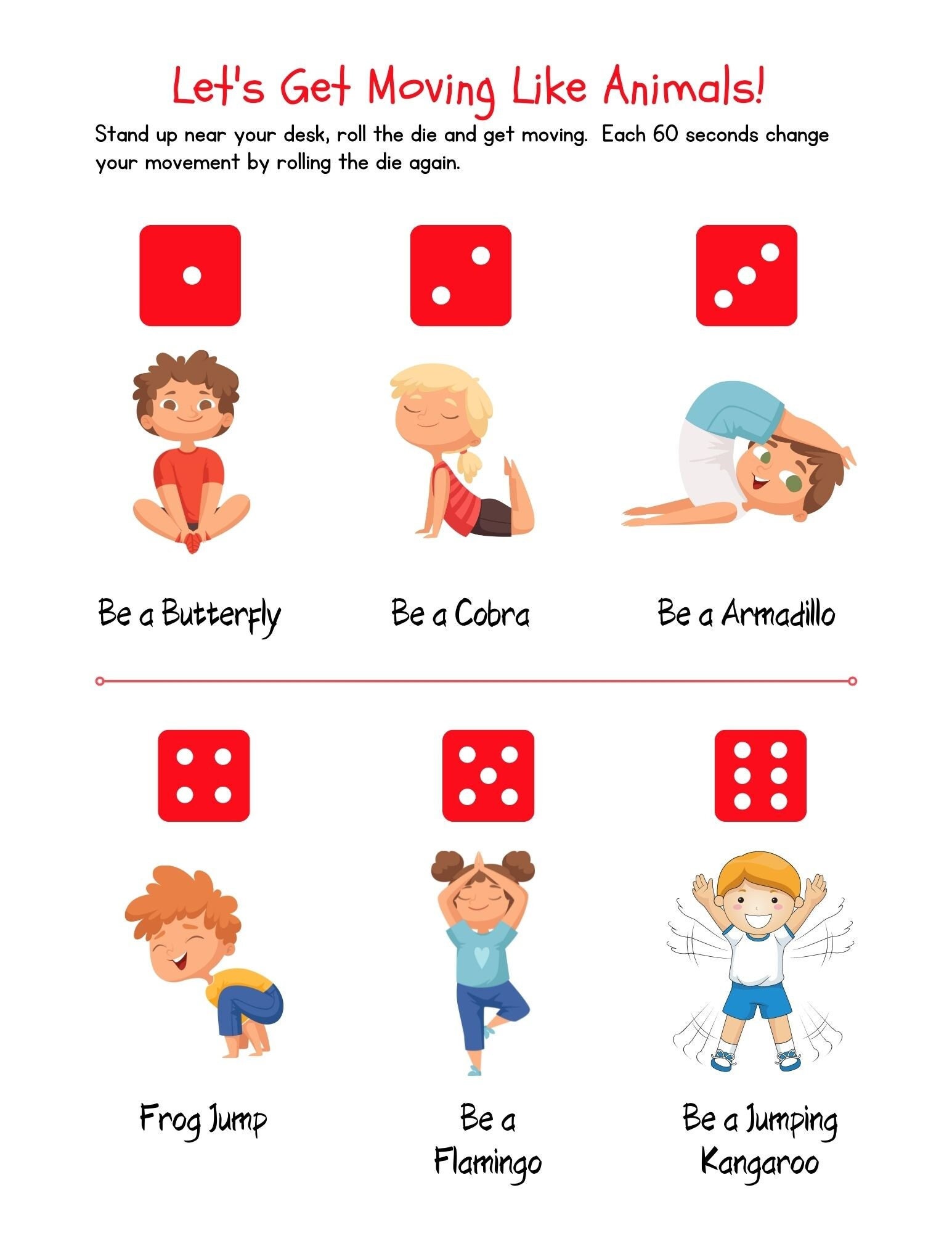 Gross Motor Move Like Animals Download Pediatric Therapy Early ...