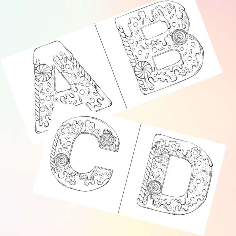 195 Printable Christmas Coloring Pages, Coloring Practice for Kids ...