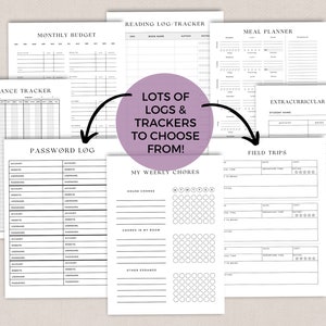 Homeschool Planner for Multiple Children, Ultimate Home School Mom ...