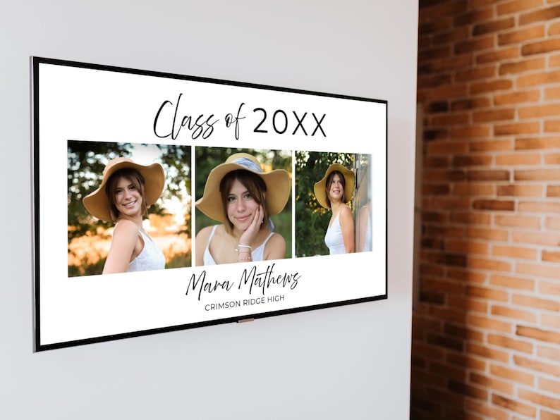 Graduation Slideshow Canva Template: Editable Video Presentation ...