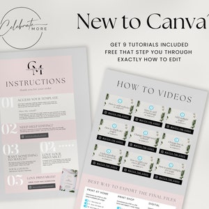 Minimalist Wedding Program Canva Template, Slim Order of Service, 4x8" Printable Long Ceremony ...