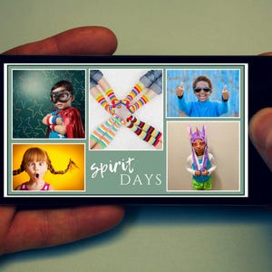 Canva Slideshow Template for Graduation, Elementary School End of Year ...