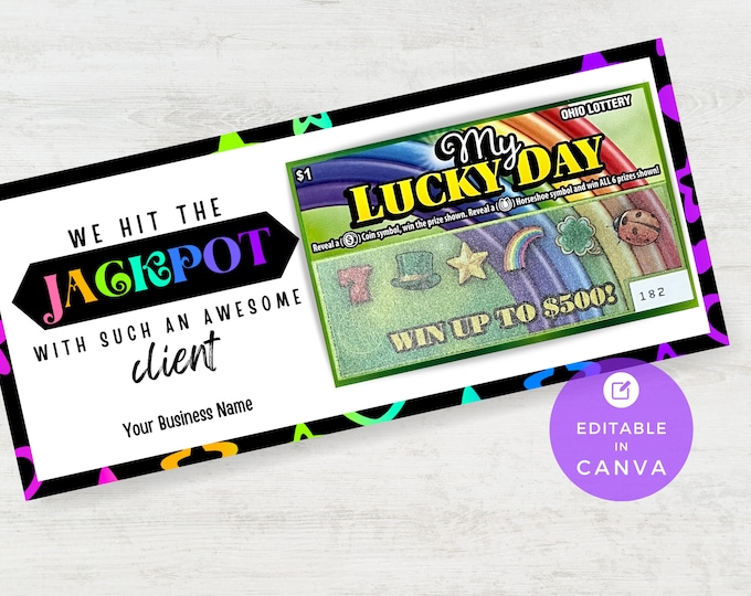 Lucky to Have Great Clients Like You Mailers W/ Envelopes St. Patrick's ...