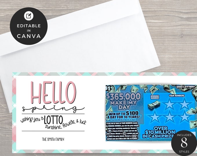 SET of I Like You A LOTTO Happy Valentine's Mailers W/ Envelopes Lotto ...