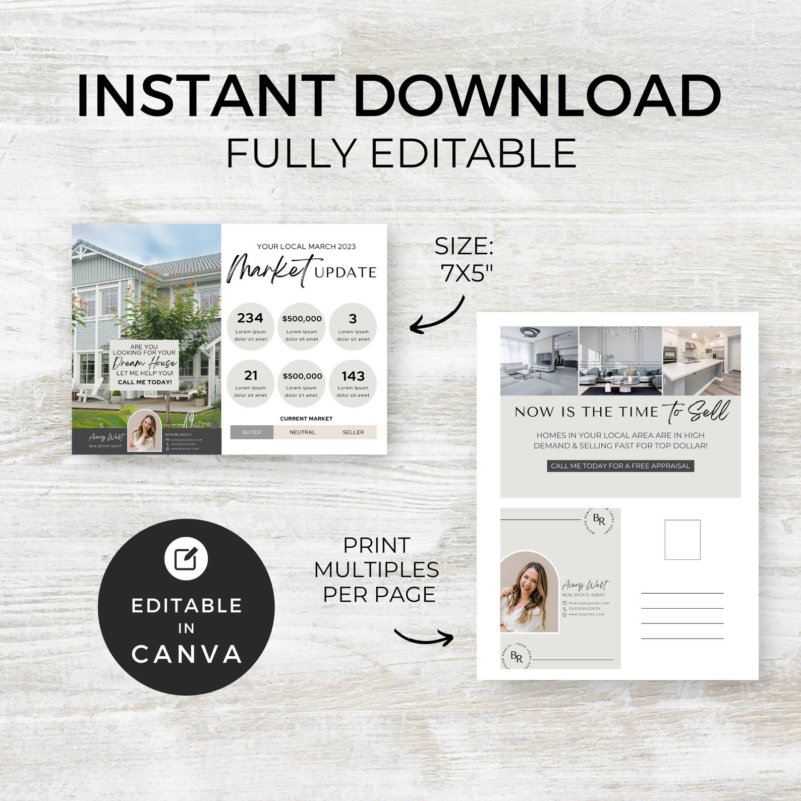 Real Estate Hello Neighbor Postcards | Real Estate Farming | Realtor ...