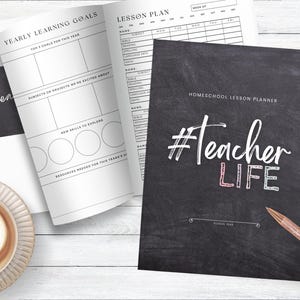 Homeschool Planner: Editable Canva Template for Multiple Kids (digital ...