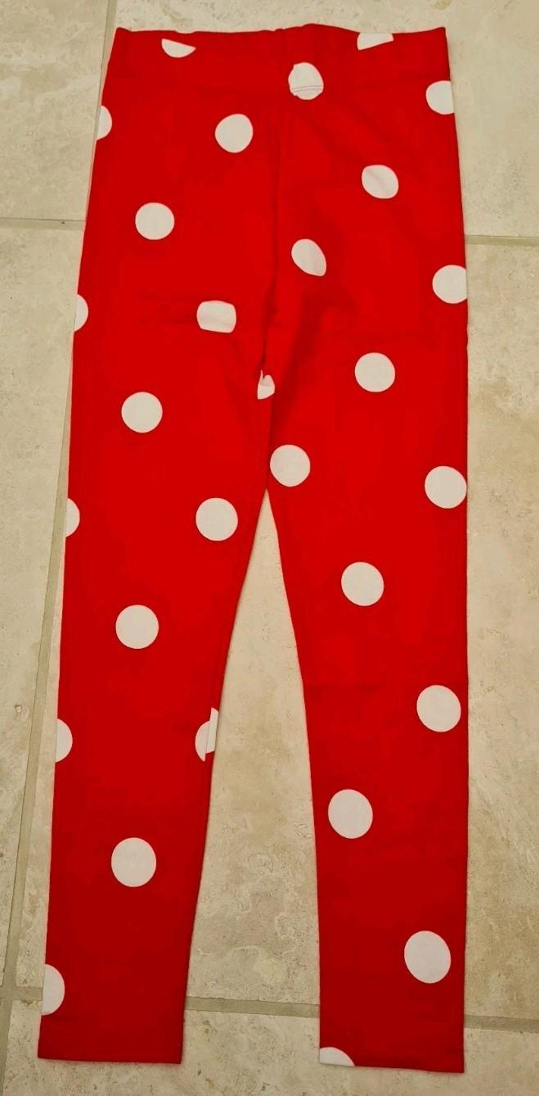 Mini Boden Girls Red Polka Dot Leggings Age 11-12 Years Brand New ...