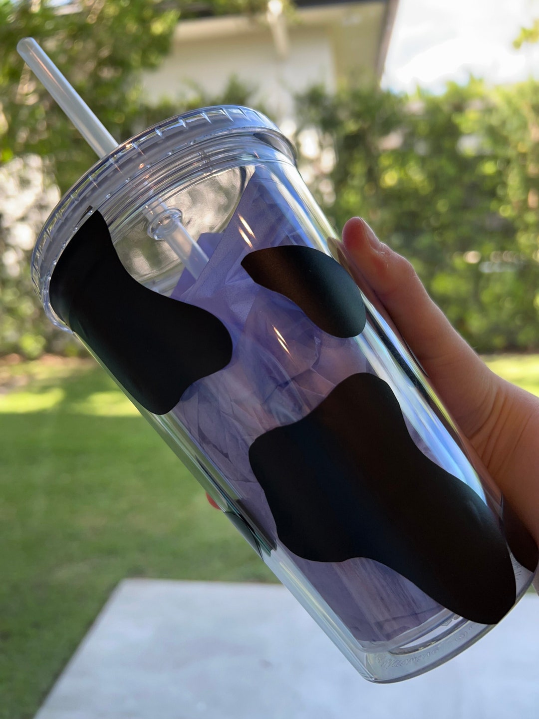 Cow Print Cup - Etsy