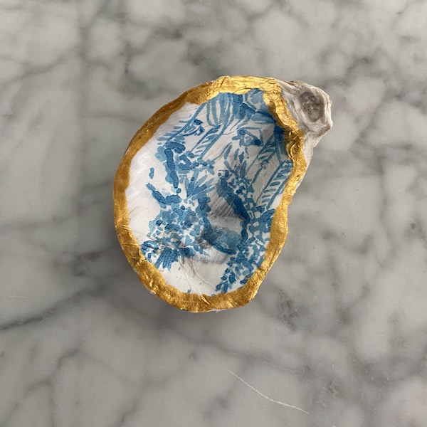 Oyster Jewelry Dish - Etsy